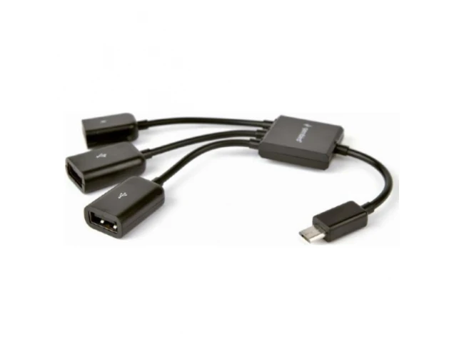 Gembird UHB - OTG - 02 Micro USB hub - 2x USB, OTG funkcija