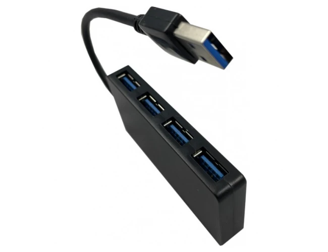 Gembird USB3.0 - BK USB HUB - 4 porta, brzina 5Gbps, crna