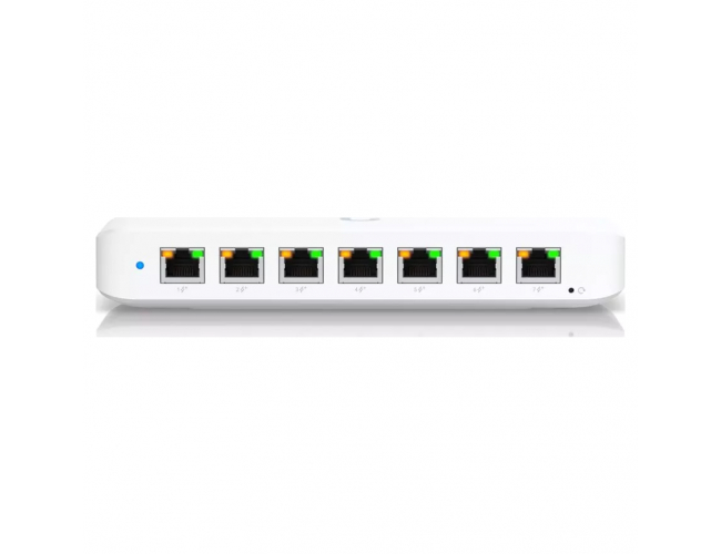 Ubiquiti USW - Ultra - 60W PoE svič - 8 portova GbE, 7x PoE, 1x PoE ulaz