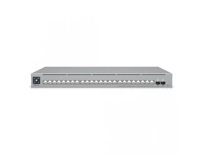 Ubiquiti Etherlighting switch - 24 portova, Layer 3, 8x 2.5 GbE RJ45, 16x GbE RJ45, 2x 10G SFP ports