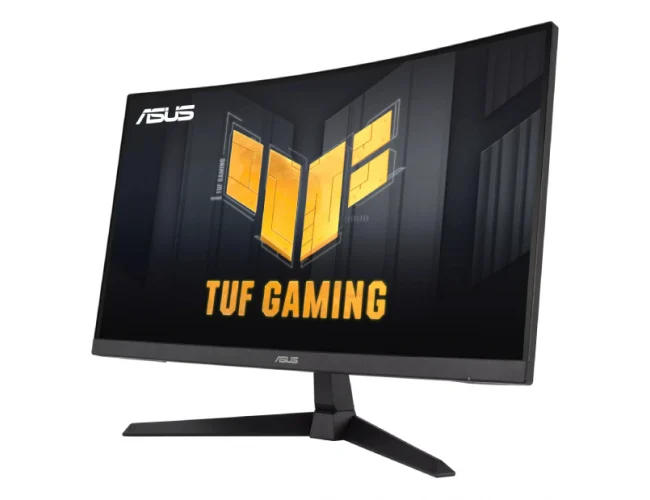 Asus VG27VQ3B monitor - 27", FHD 1920x1080, VA panel, 180 Hz, zakrivljeni, gejming
