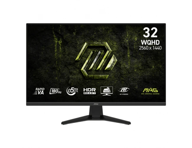 MSI 32 inča gaming monitor - WQHD 2560x1440, Rapid VA, 180 Hz