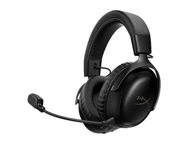 HyperX Cloud III S Core slušalice - bežične, Bluetooth, gejming, crne