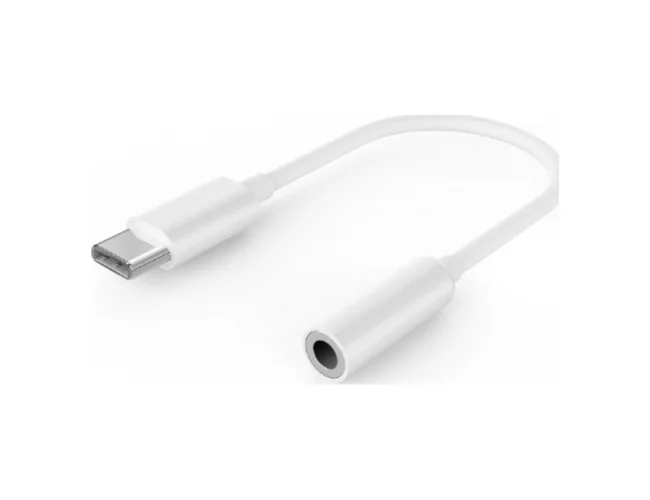Gembird A - CM - 3.5F - 01 slušalice - USB type - C na 3.5 mm audio adapter, beli