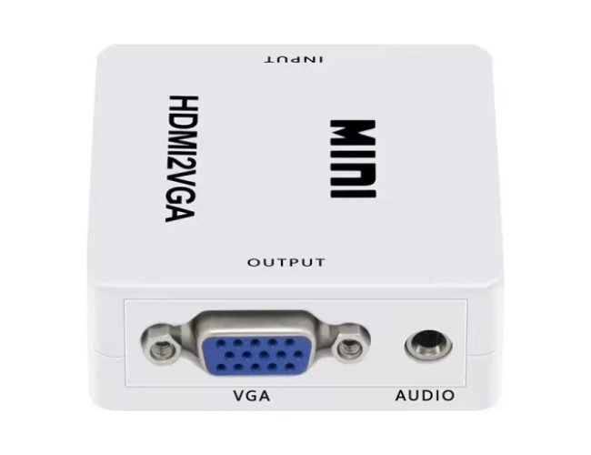 Gembird HDMI adapter - HDMI na VGA, Mini, konverter signala