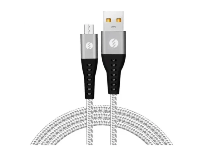 S - link S - LINK - 37187 USB kabl za mobilne telefone - micro USB, 1 m, 3A, sivi