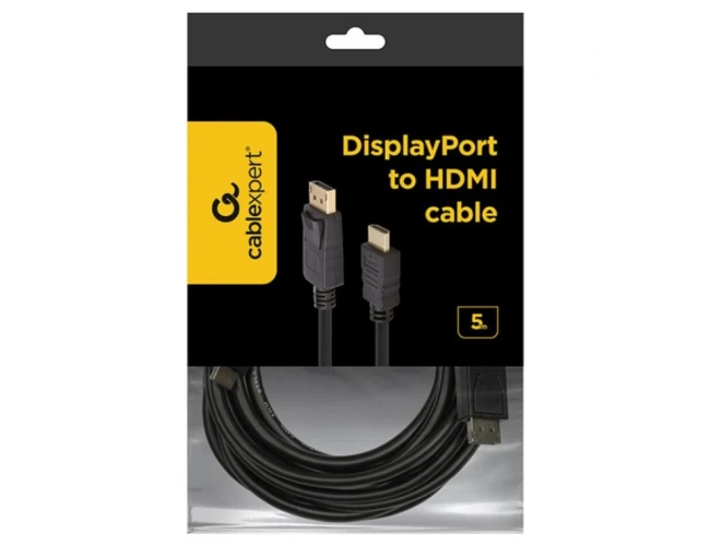 Gembird CC - DP - HDMI - 5M HDMI kablovi i adapteri - DisplayPort na HDMI, 5m