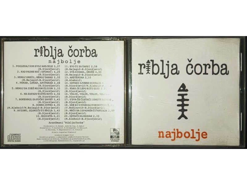 Riblja Corba-Najbolje CD (1996)