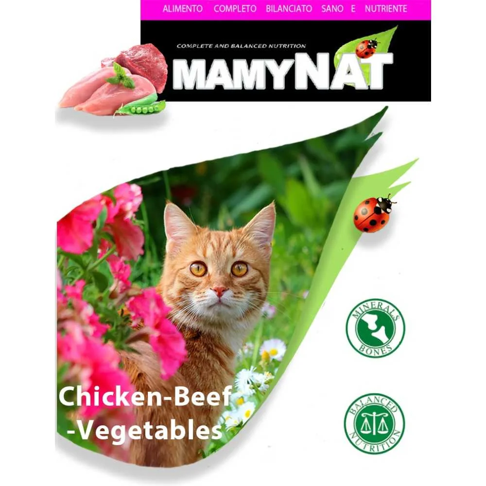 Mister Pet MamyNat Cat Adult Beef, chicken and vegetables 20kg