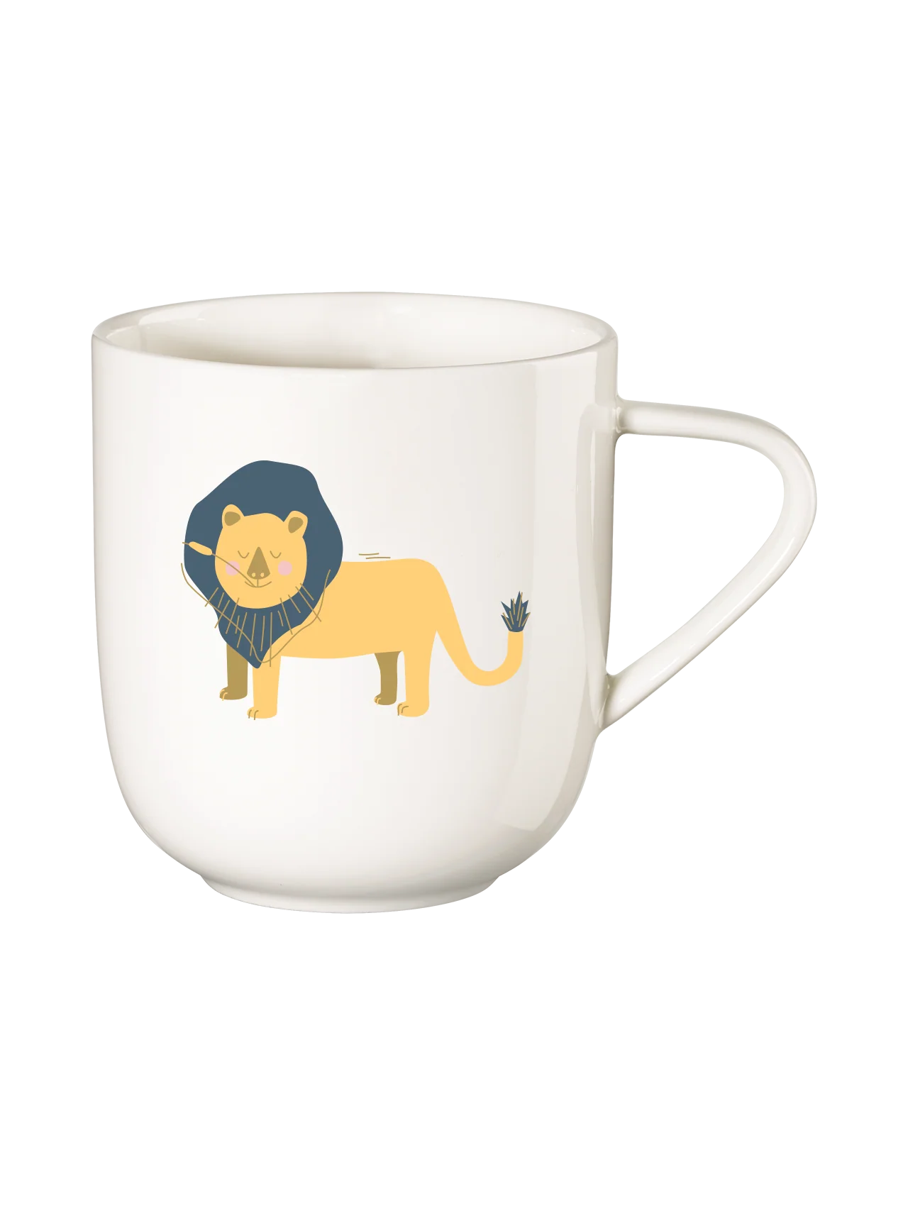 ŠOLJA ZA ČAJ,MLEKO – MUG with handle, leo löwe