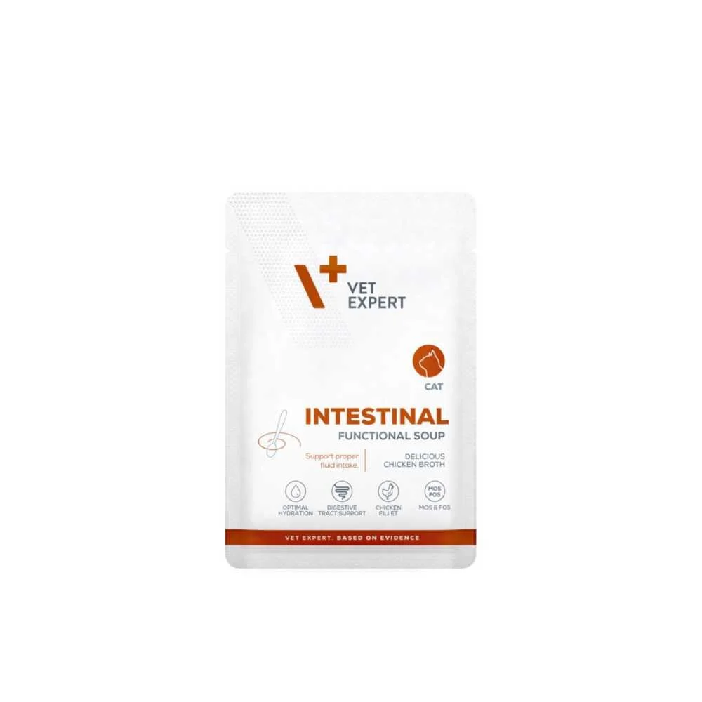 VetExpert veterinarska dijeta za mačke Functional soup - Intestinal 12x40g