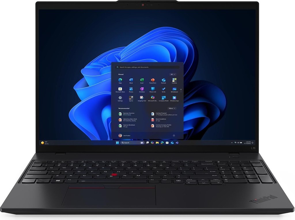 Laptop LENOVO ThinkPad L16 G2 21SA002BCX, 16" WUXGA, Intel Core Ultra 7 255U, 16GB RAM, 512GB SSD, Windows 11 ProID: EK000795796