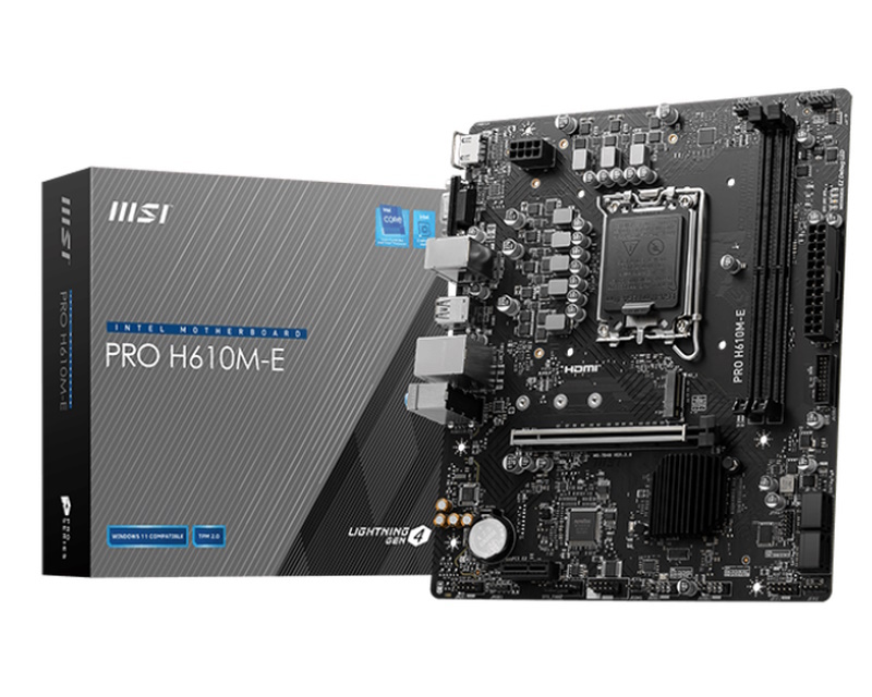 Matična ploča MSI PRO H610M-EID: EK000796404