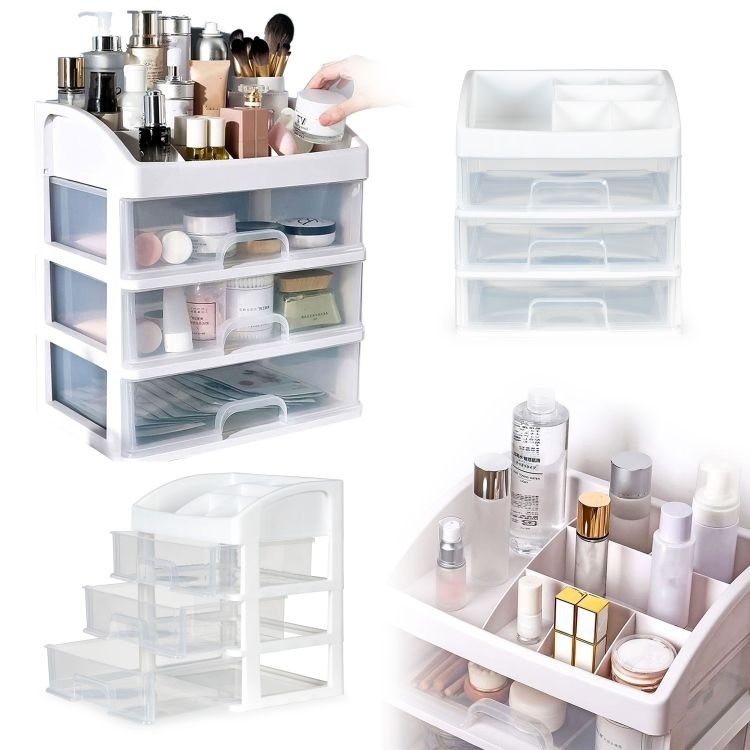 Modern Home Organizer za kozmetiku sa fiokama i pregradama PJJMSB001-01ID: EK000731224