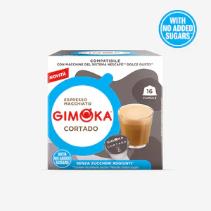 GIMOKA KAPSULE ZA KAFU DOLCE GUSTO Cortado senza zuccheri aggiunti