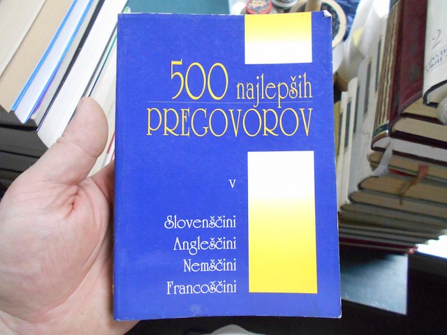 500 NAJLEPŠIH PREGOVOROV