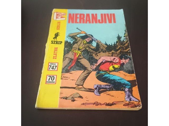 Zlatna serija 747 Zagor Neranjivi