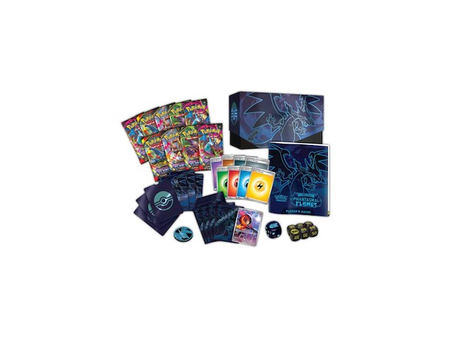 TCG karte - Pokemon, ME02, Phantasmal Flames, Elite Trainer Box