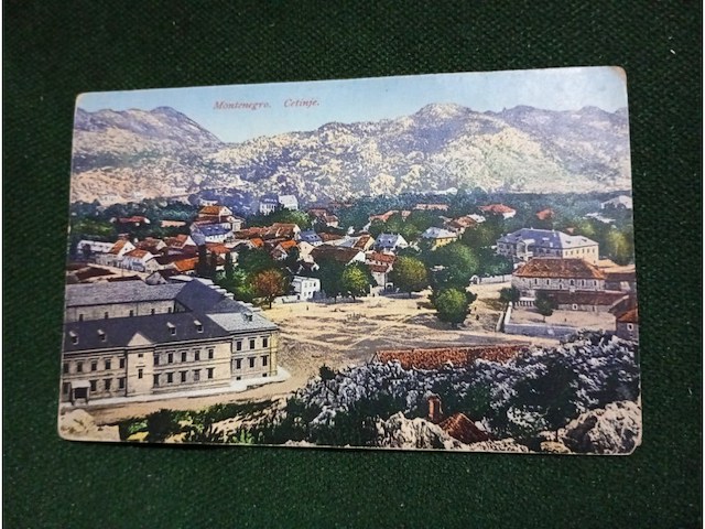 Cetinje Crna Gora 1921g