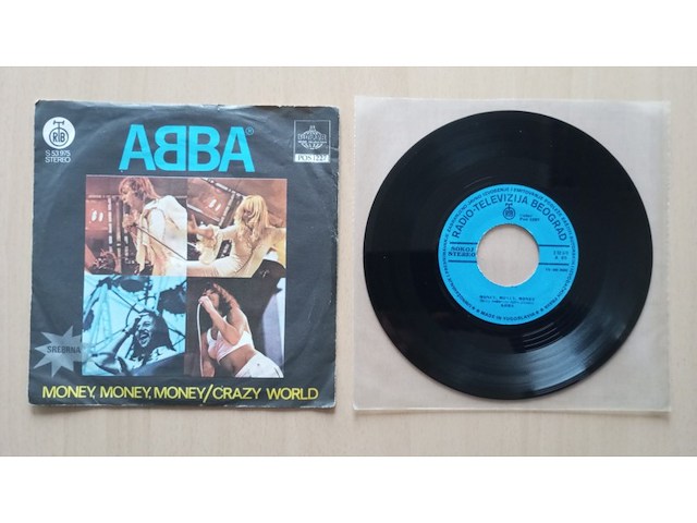 ABBA - Money, Money, Money (singl) licenca srebrna