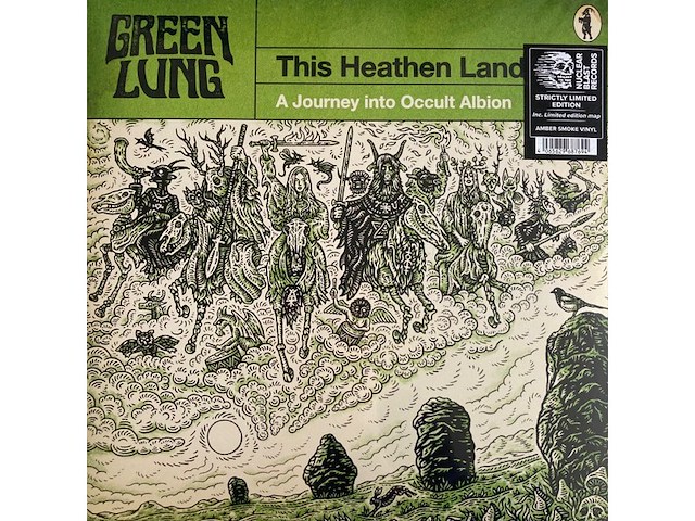 Green Lung – This Heathen Land Ltd Amber Smoke vinyl