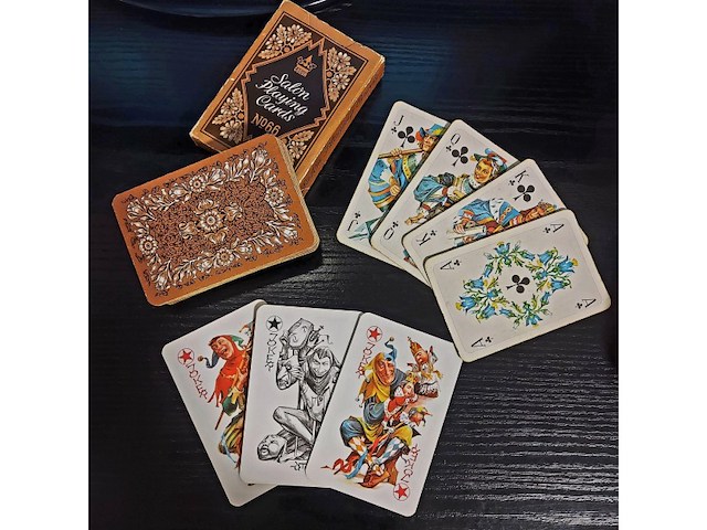 KARTE Salon Playing Cards No 66 MADE IN G.D.R.1968 god.