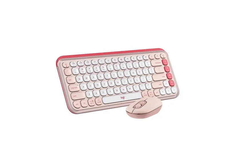 Logitech POP Icon Combo - Rose, US
