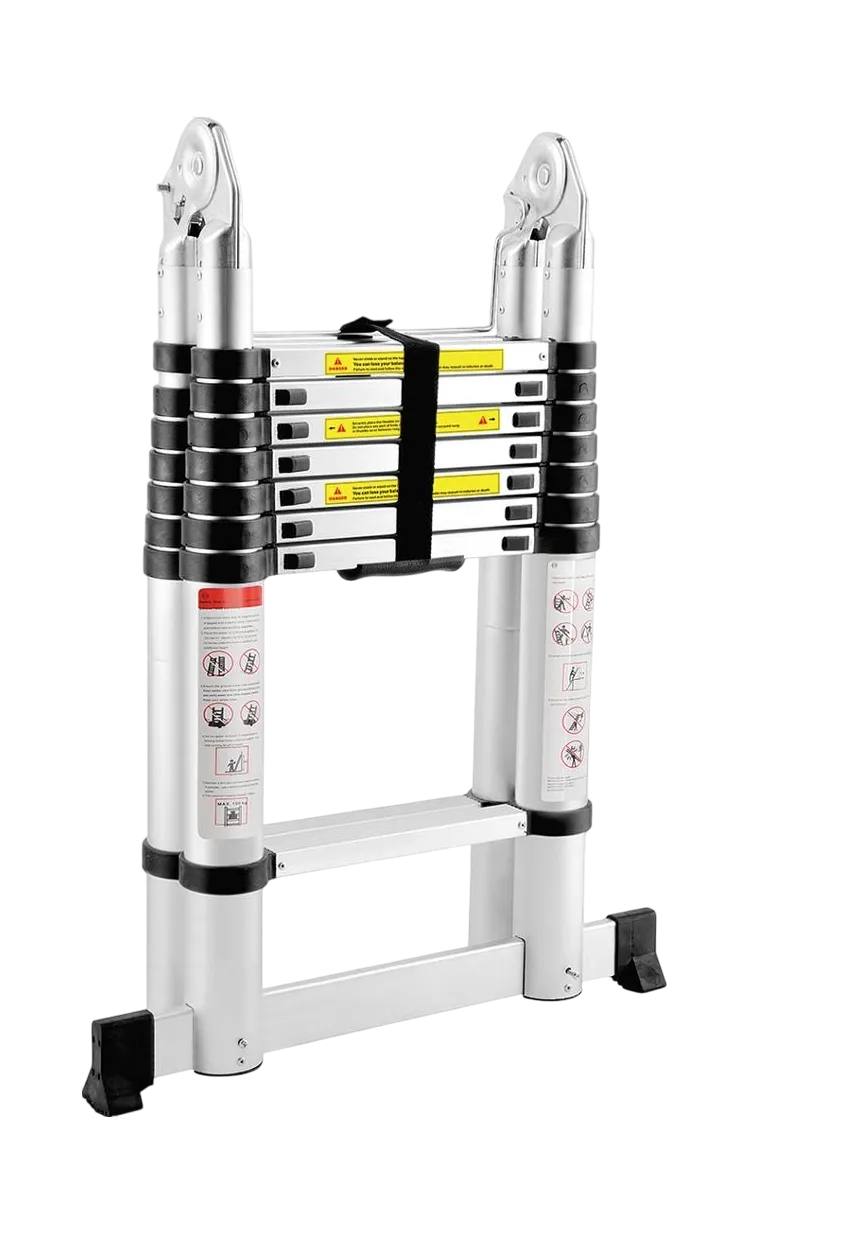 ATON Aluminijumske teleskopske zglobne merdevine 2x5 3.20m ATN-DLT705B