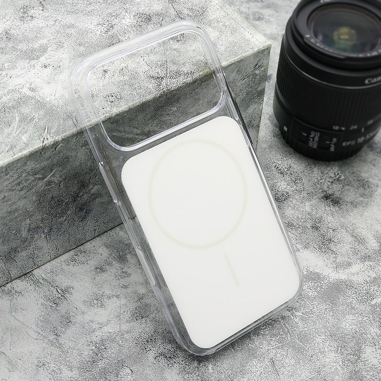 Zastitna maska (futrola) AMBER MagSafe - iPhone 17 Pro bela (MS)