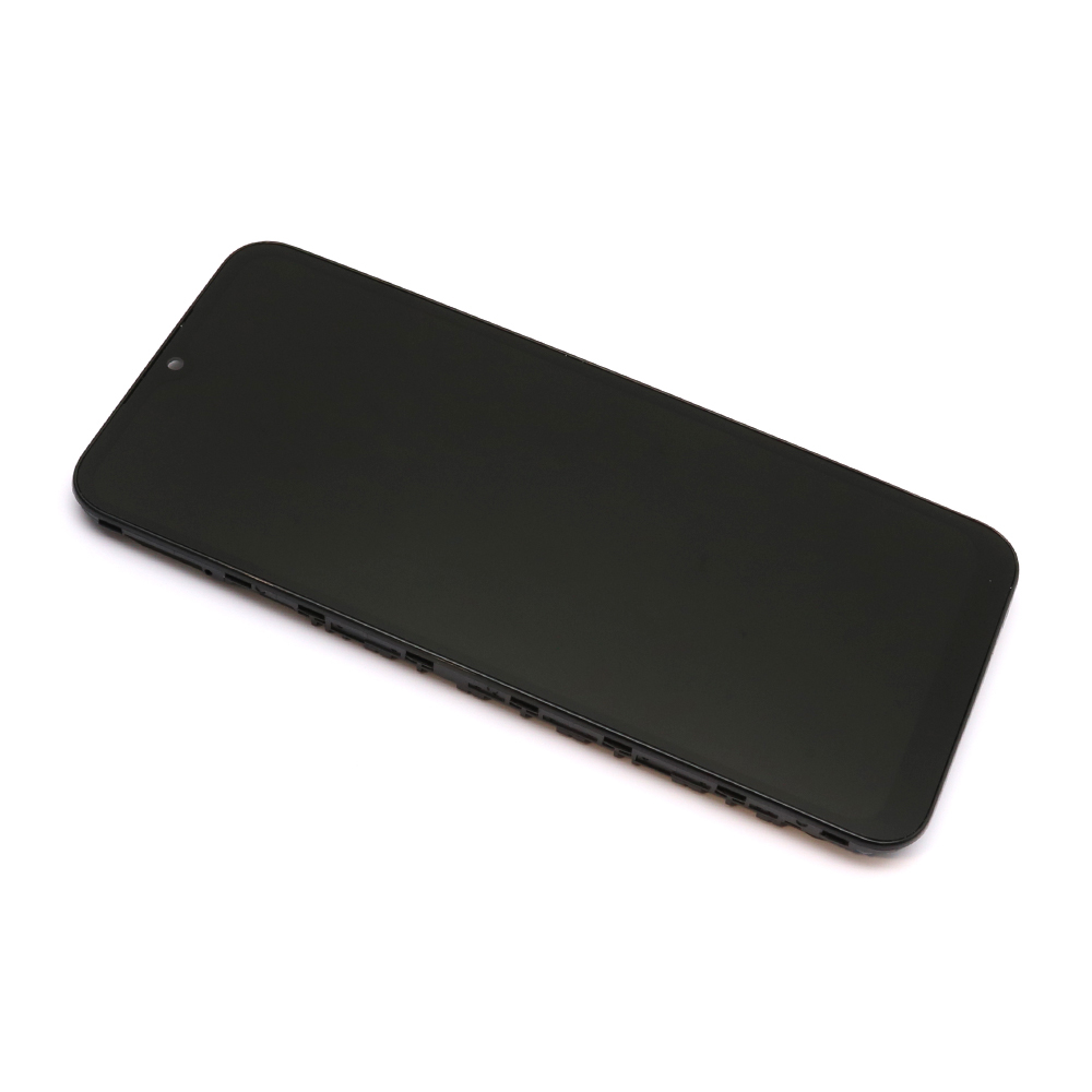 LCD displej (ekran) - Samsung A146B Galaxy A14 5G + Touch screen + okvir crni Aplong Original material (MS)