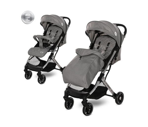 LORELLI KOLICA ZA BEBE FIORANO DOLPHIN GREY + footcover (2023)