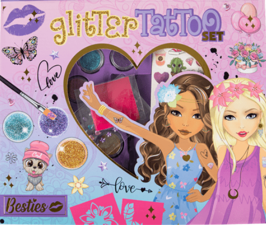 SET BESTIES TATTOO GLITTER