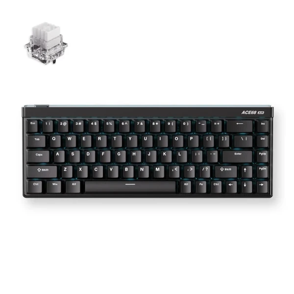 Gaming tastatura MCHOSE Ace 68 Air Ultra Esports Magnetic Switch aurora black