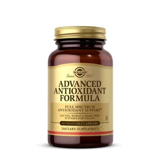 SOLGAR ADVANCED ANTIOXIDANT FORMULA KAPSULE A60