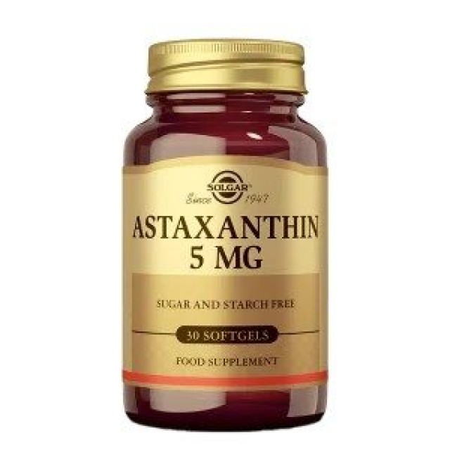SOLGAR ASTAKSANTIN 5MG TABLETE A30