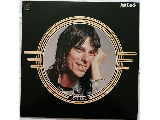 JEFF  BECK  -  GOLD  DISC  ( Japan Press !!! )