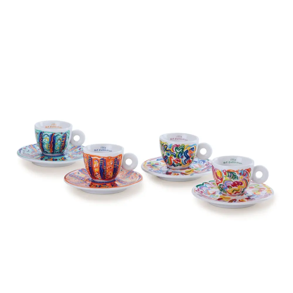 Illy Sol Calero 4/1 – Espresso Šoljice