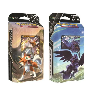 TCG karte - Pokemon, Lycanroc V or Corviknight, V Battle Deck, assorted