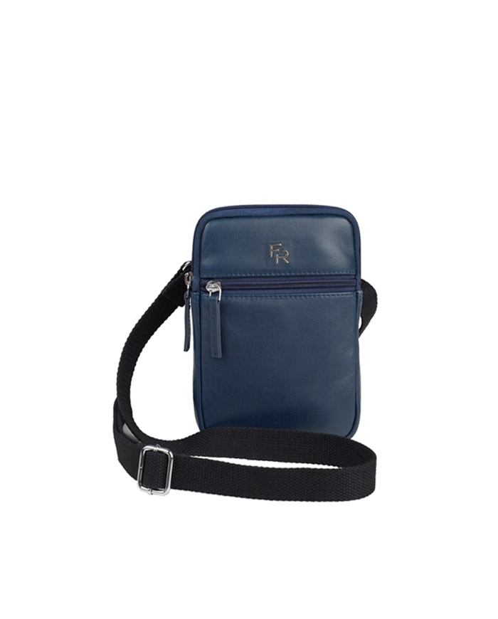 TORBA LEATHER BLUE Fillipo Rossi
