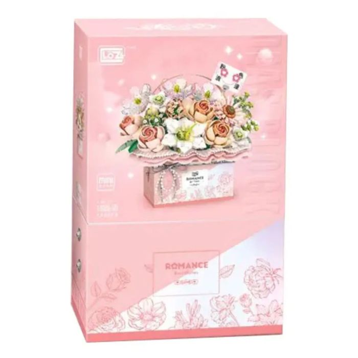 Loz - Flower Gift Box Pink