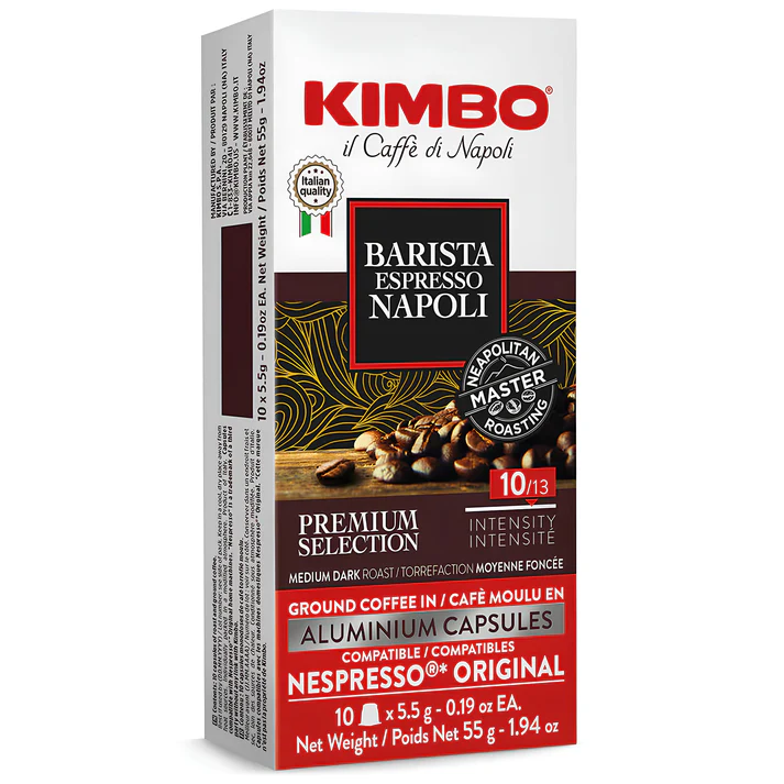 Kimbo Napoli Nespresso Kompatibilne 10×10 kapsula