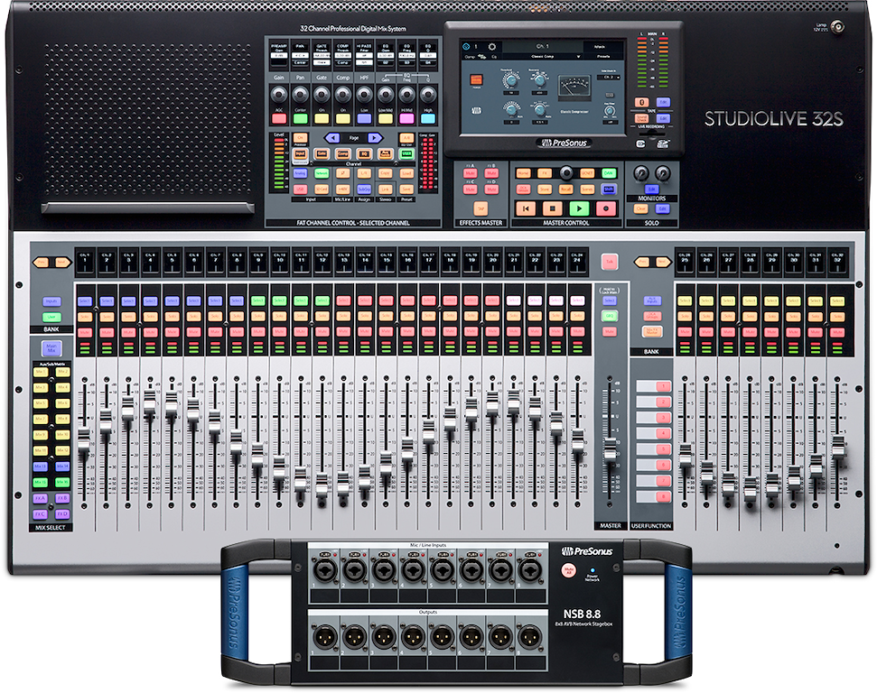 PreSonus StudioLive III 32S + NSB 8.8 Bundle