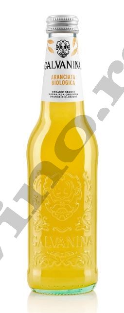 Galvanina Orange Organic (Aranciata) Soda with pulp Glass 0,355 L