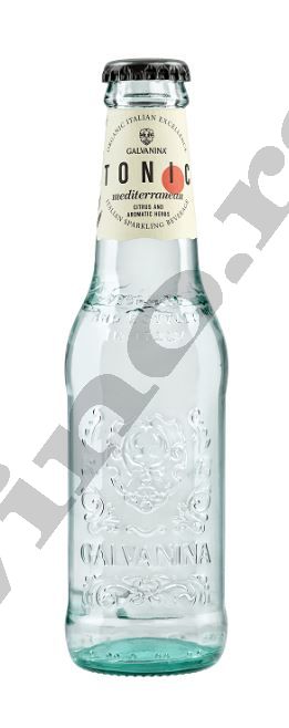 Galvanina Mediterranean Organic Tonic Water Glass 0,2 L