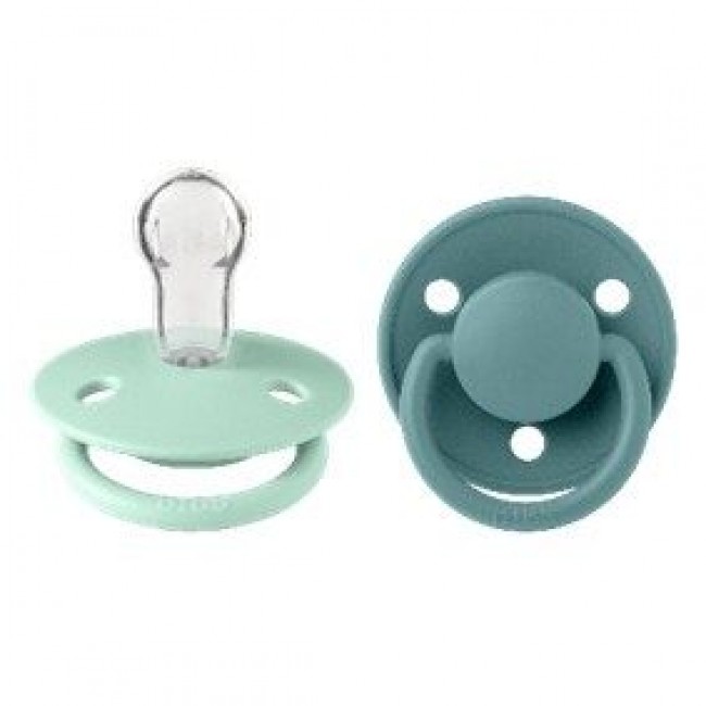 Bibs - dude Deluxe silicone Nordic mint & Island sea