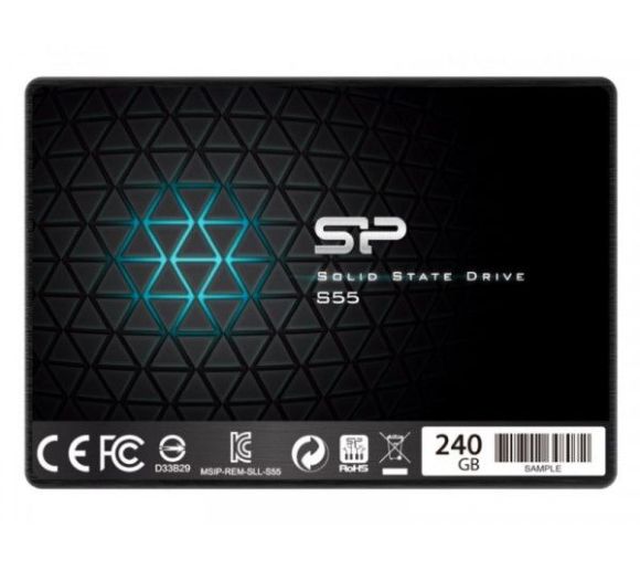 Silicon Power - SSD 2.5" SATA 240GB SiliconPower S55, SP240GBSS3S55S25