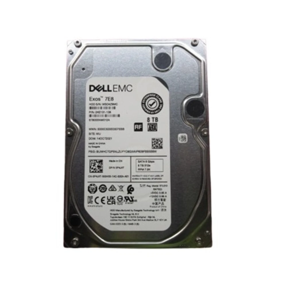 DELL 8TB 3.5 inch SATA 7.2K Cus. Kit