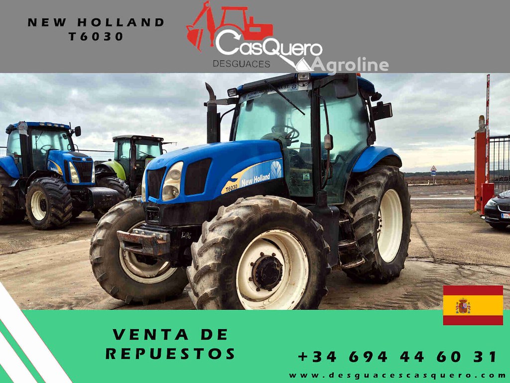 New Holland T6030 traktor točkaš po rezervnim delovima