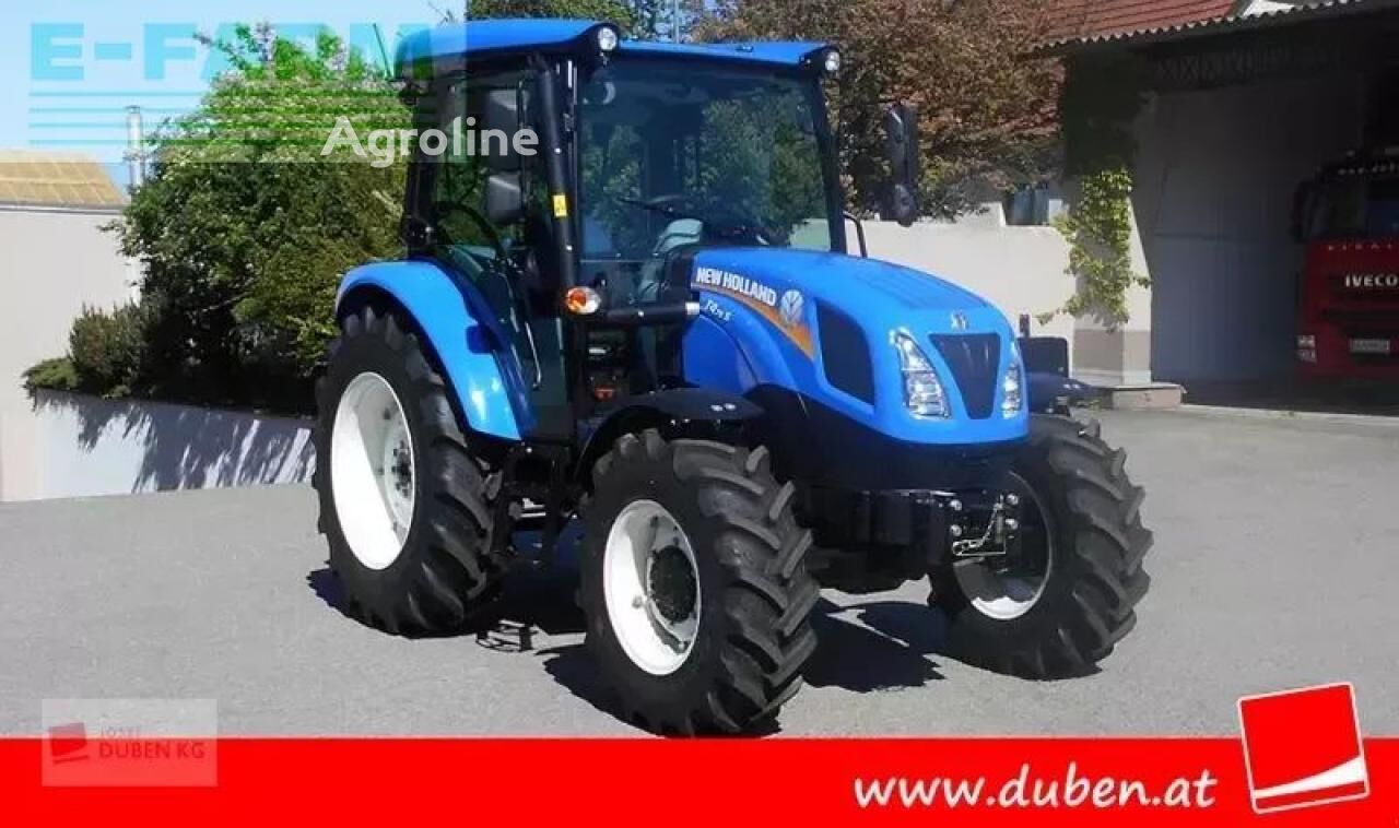 New Holland t4.65s stage v traktor točkaš