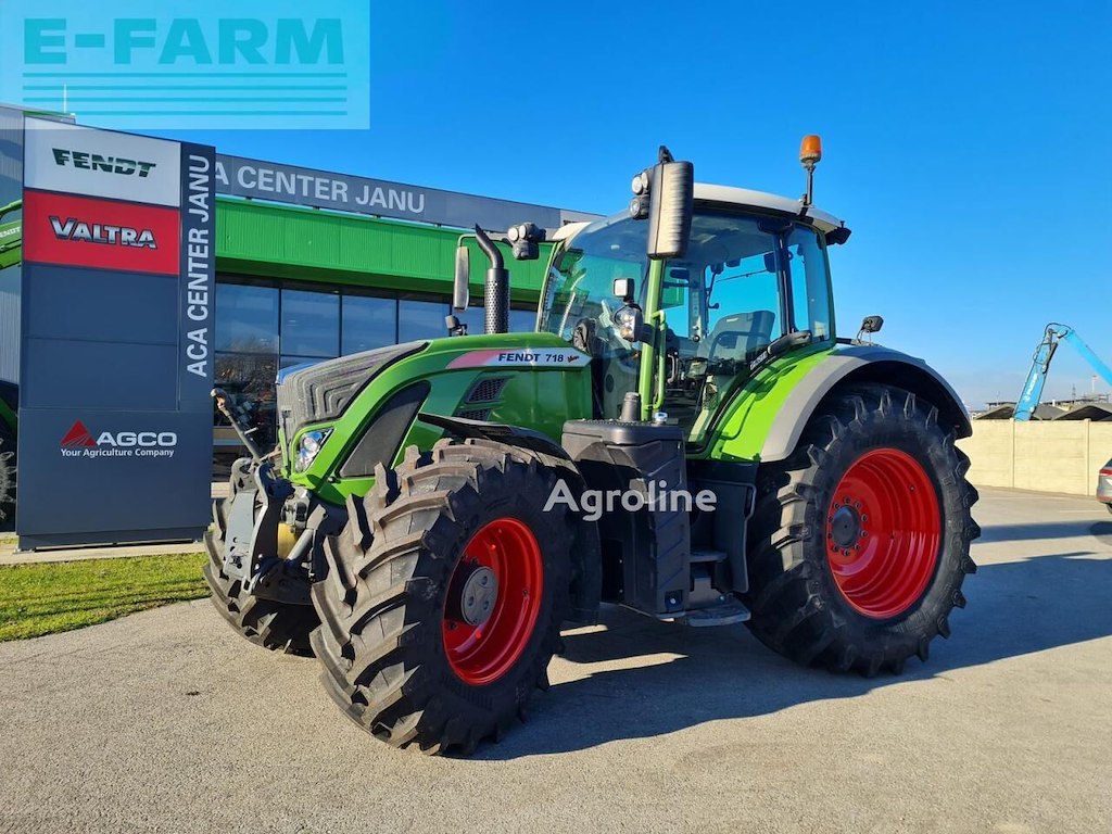 Fendt 718 vario traktor točkaš